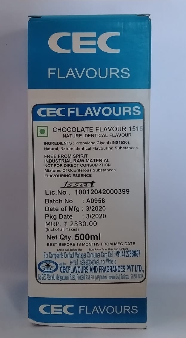 CEC - Chocolate Flavour - 1515 - 1-2-Taste IN