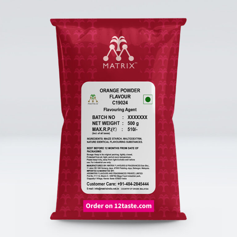 MATRIX - ORANGE FLAVOUR POWDER - C19024 | 1-2-Taste IN