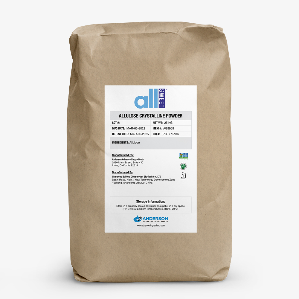 AllSweet® Allulose Crystalline Powder – Non-GMO, Low Calorie