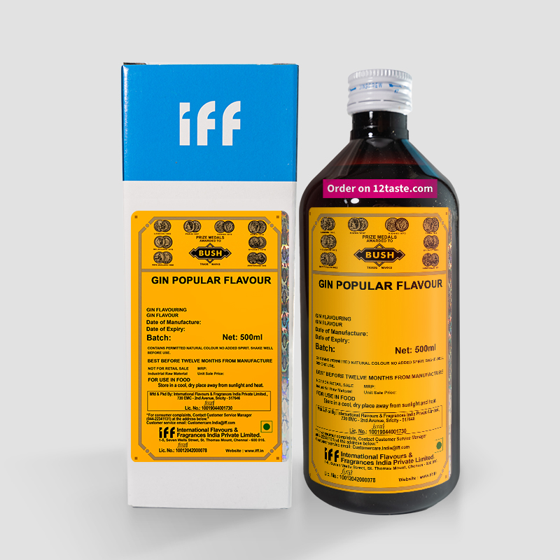 IFF - Gin Popular Flavour | 1-2-Taste IN