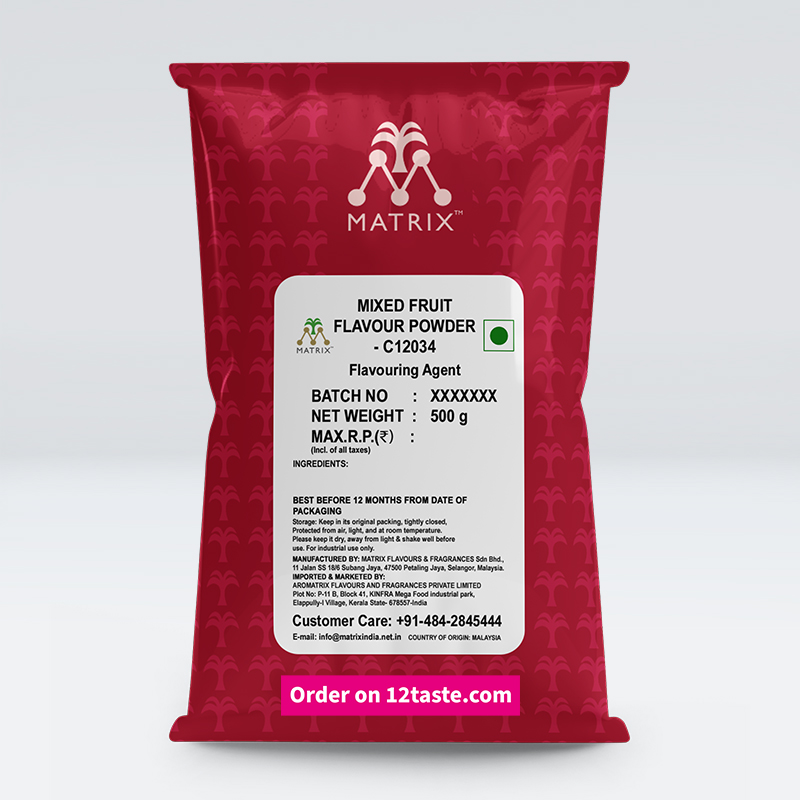 MATRIX - Mixed Fruit Flavour Powder - C12034 | 1-2-Taste IN